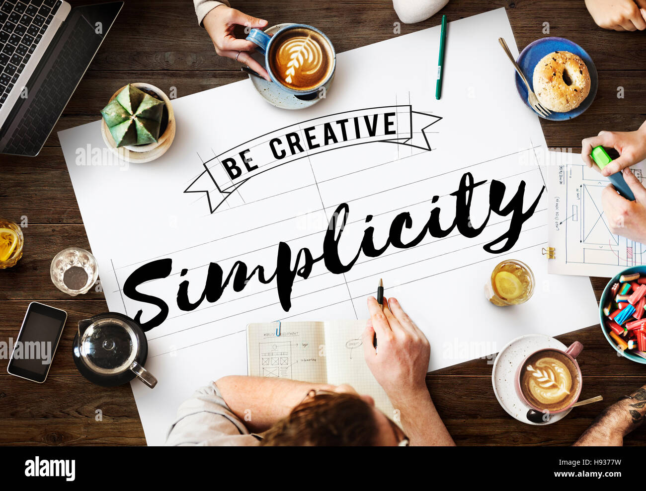 Simplicity Minimal Modern Noemal Peace SImple Concept Stock Photo - Alamy