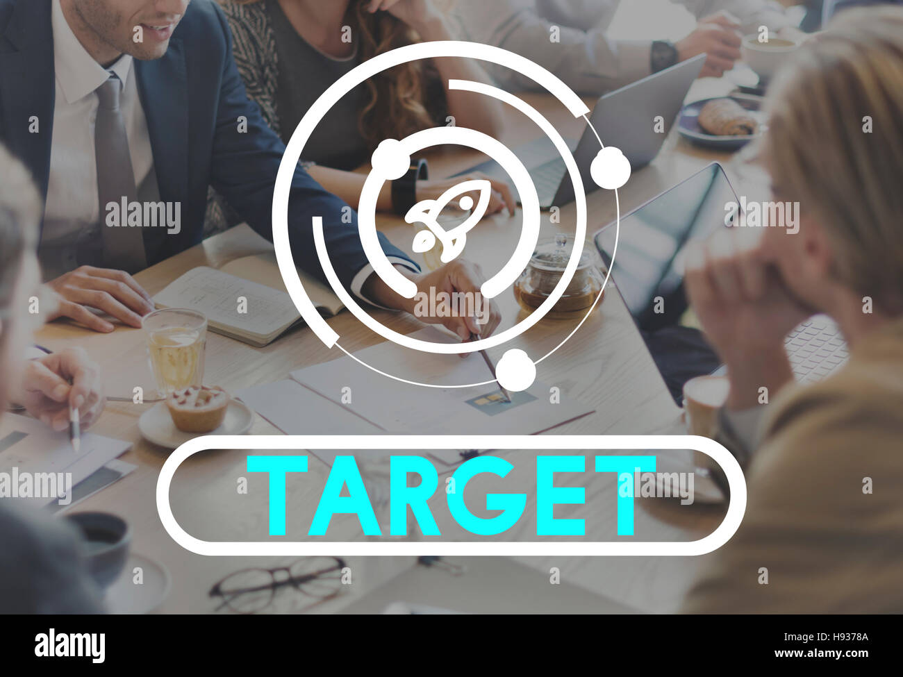 Strategy Successful Target Growth Progress Concept Stock Photo - Alamy