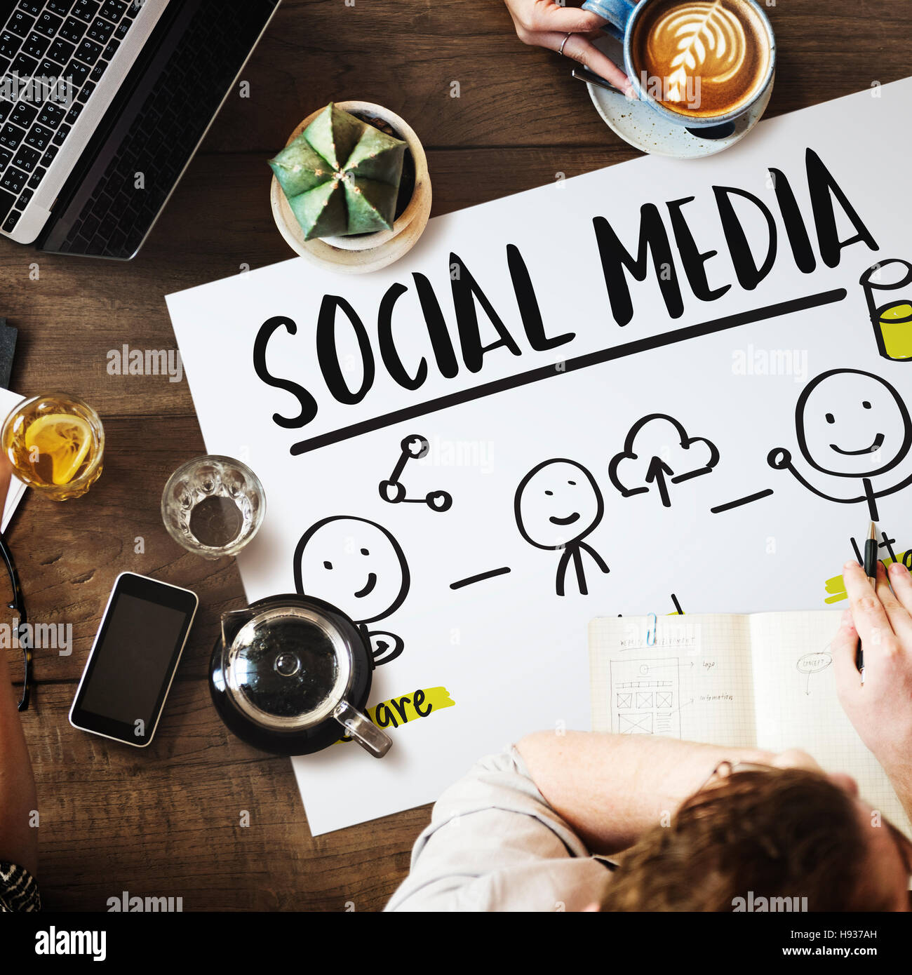 Global Communications Connection Social Media Networking Concept Stock ...