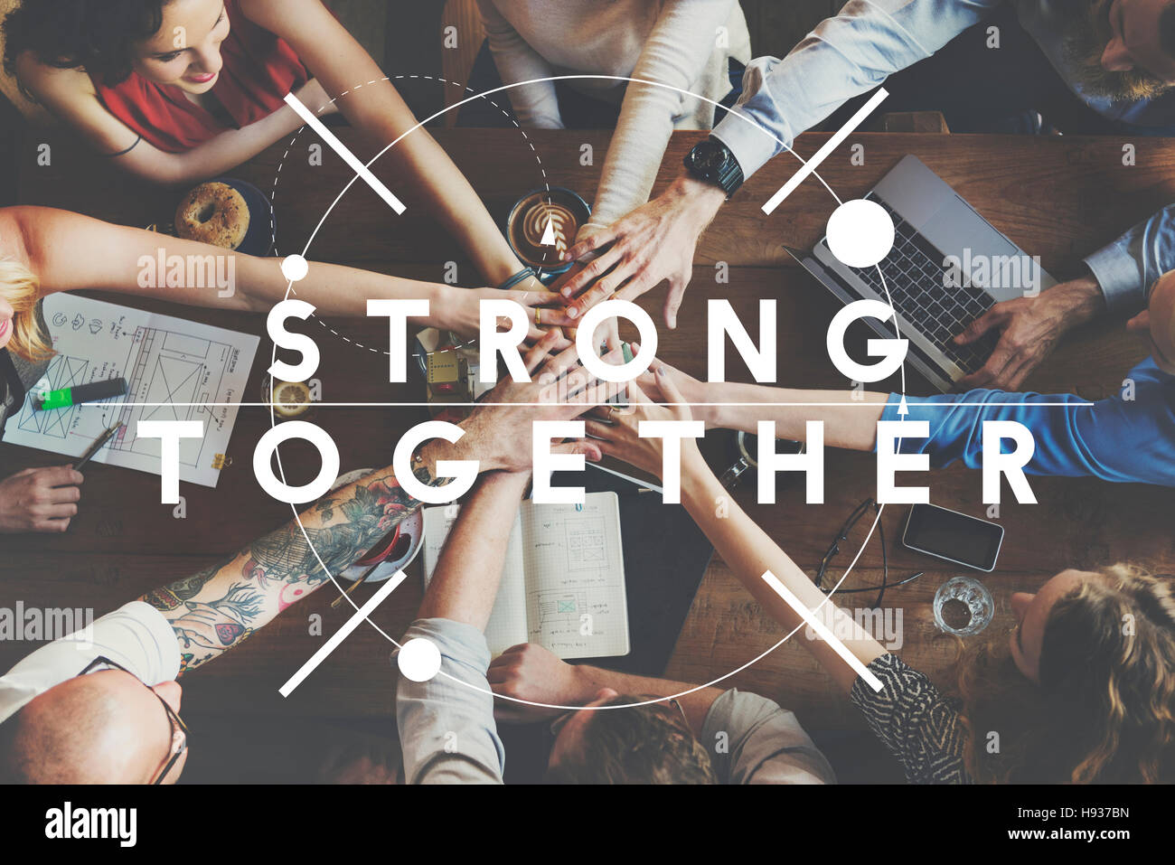 Together Community Team Suport Relation Concept Stock Photo - Alamy