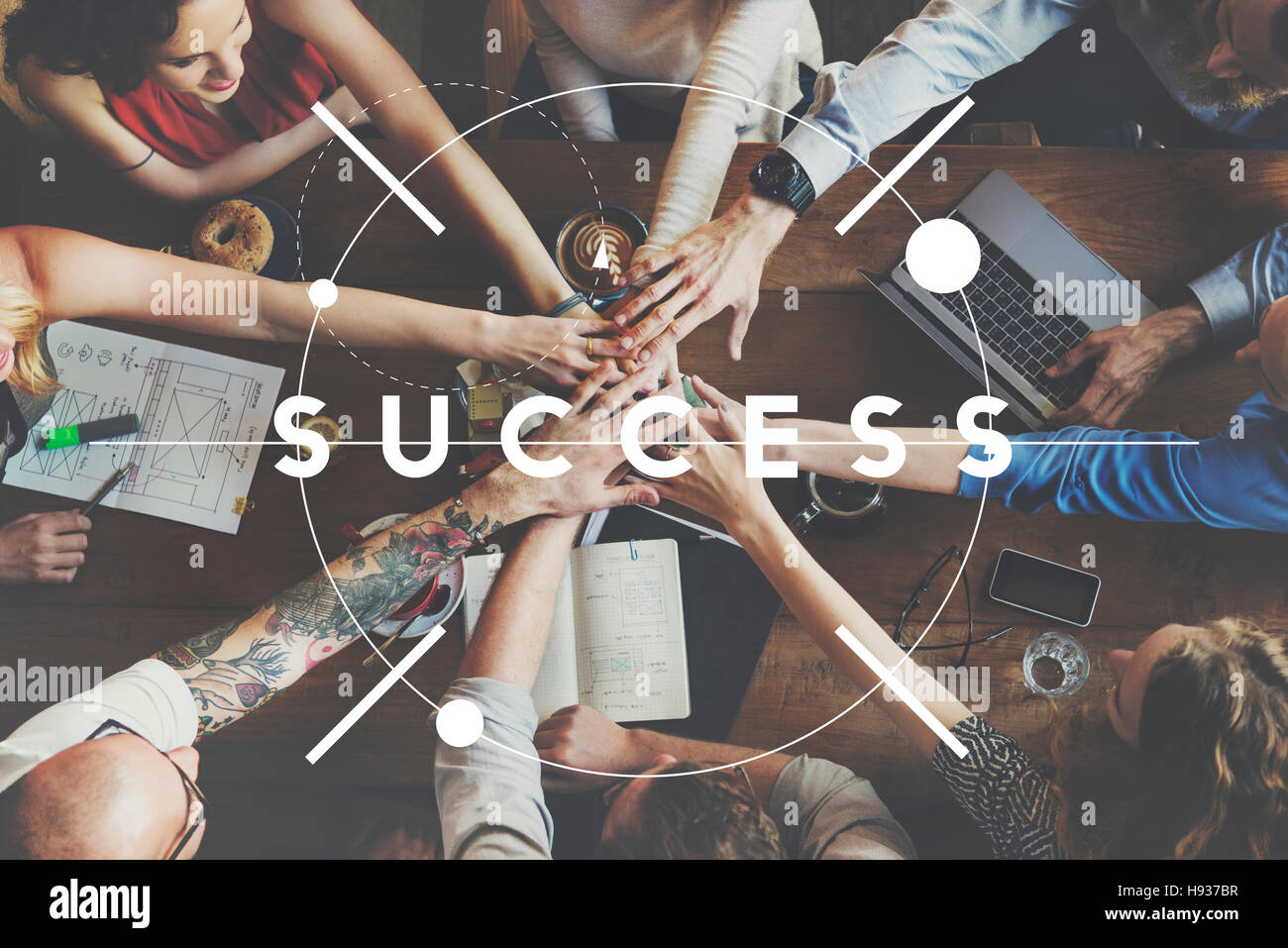Success Motivation Development Achievement Concept Stock Photo - Alamy