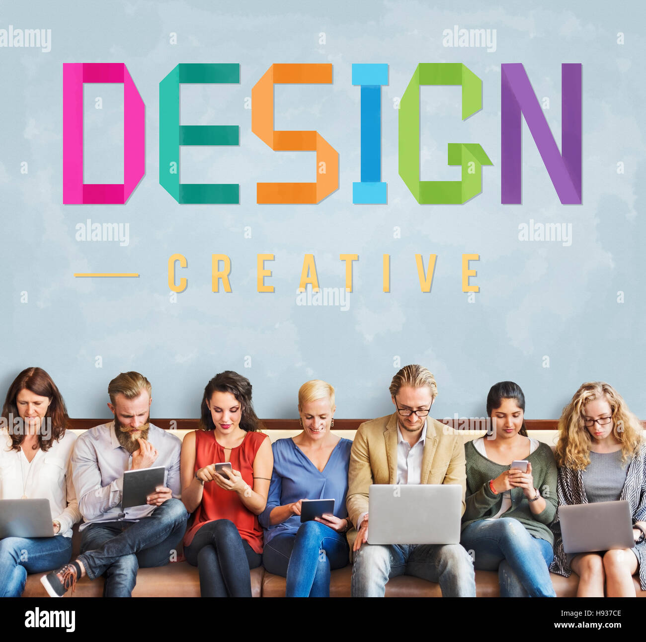 Design Creative Draft Ideas Planning Purpose Concept Stock Photo - Alamy