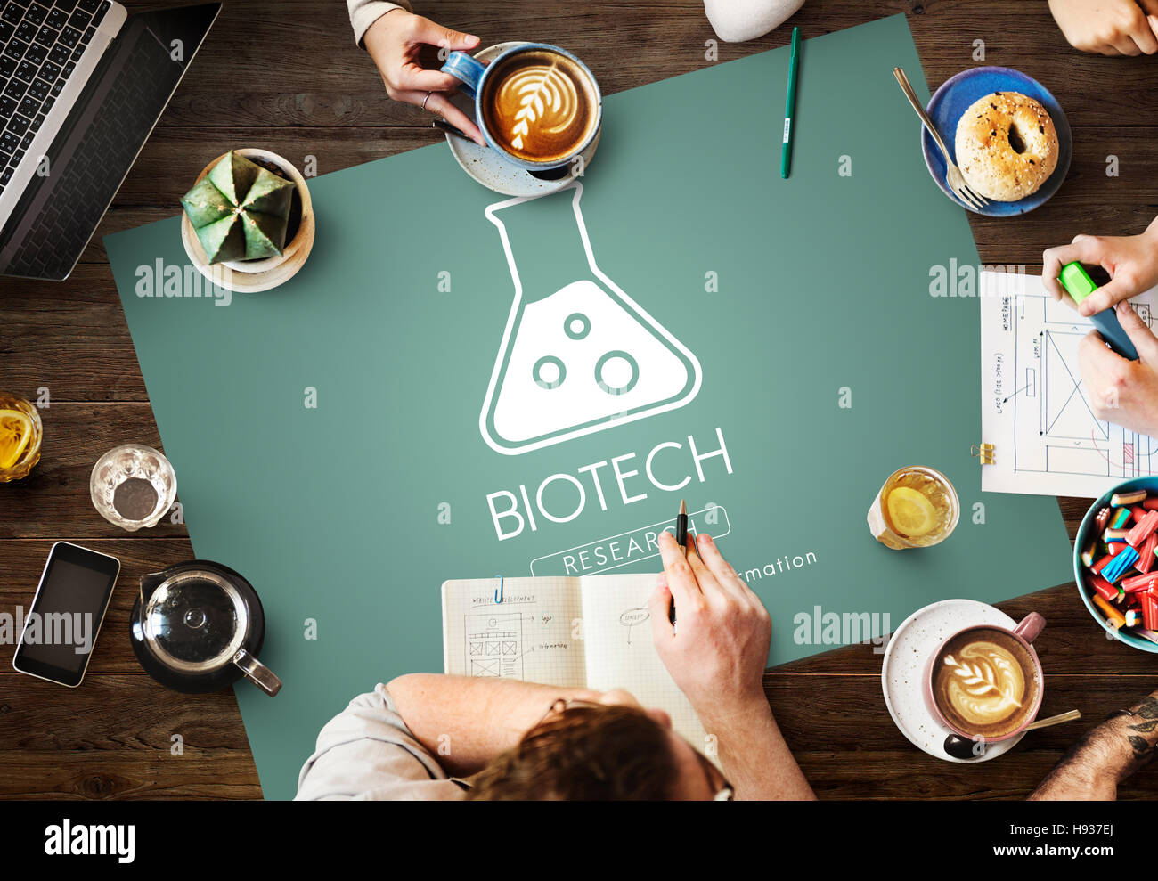 Scientific Biochemistry Genetics Engineering Concept Stock Photo - Alamy