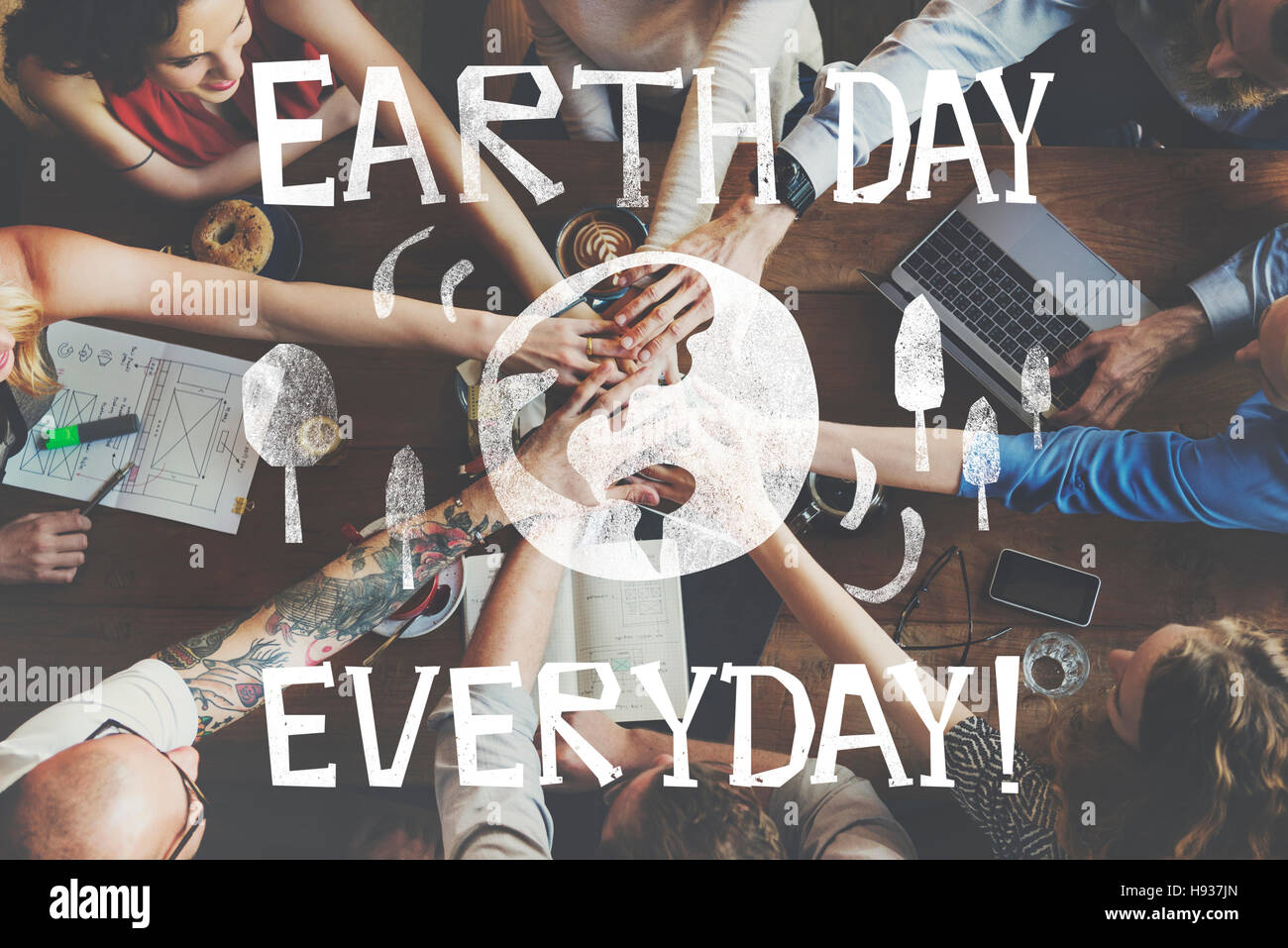 Earth Day Ecology Save Earth Concept Stock Photo - Alamy