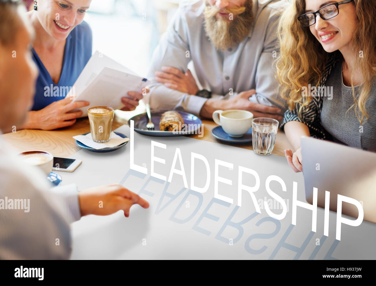 Leadership Management Skills Leader Support Concept Stock Photo - Alamy