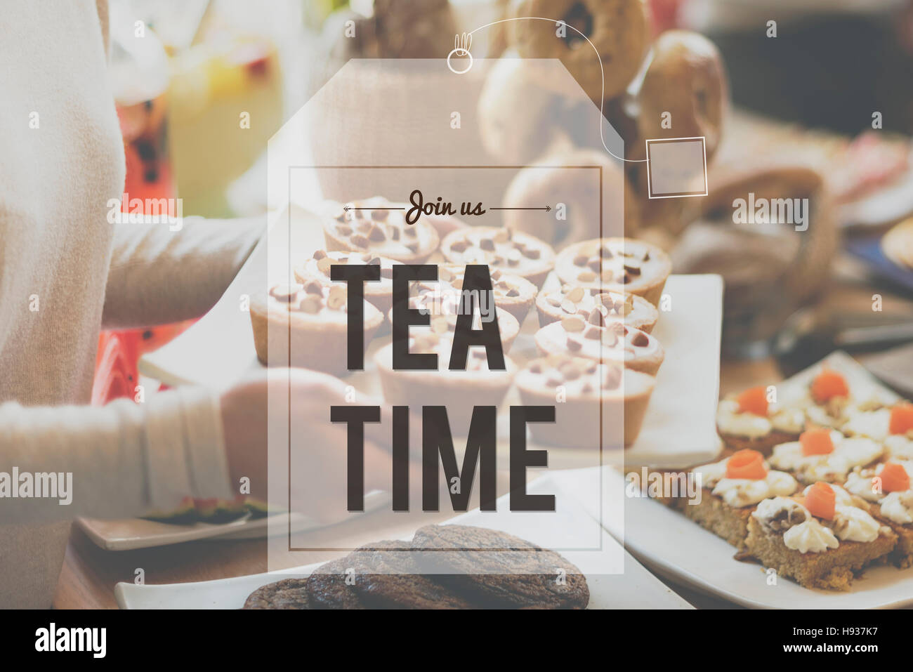 Break Tea Coffee Time Relax Concept Stock Photo - Alamy