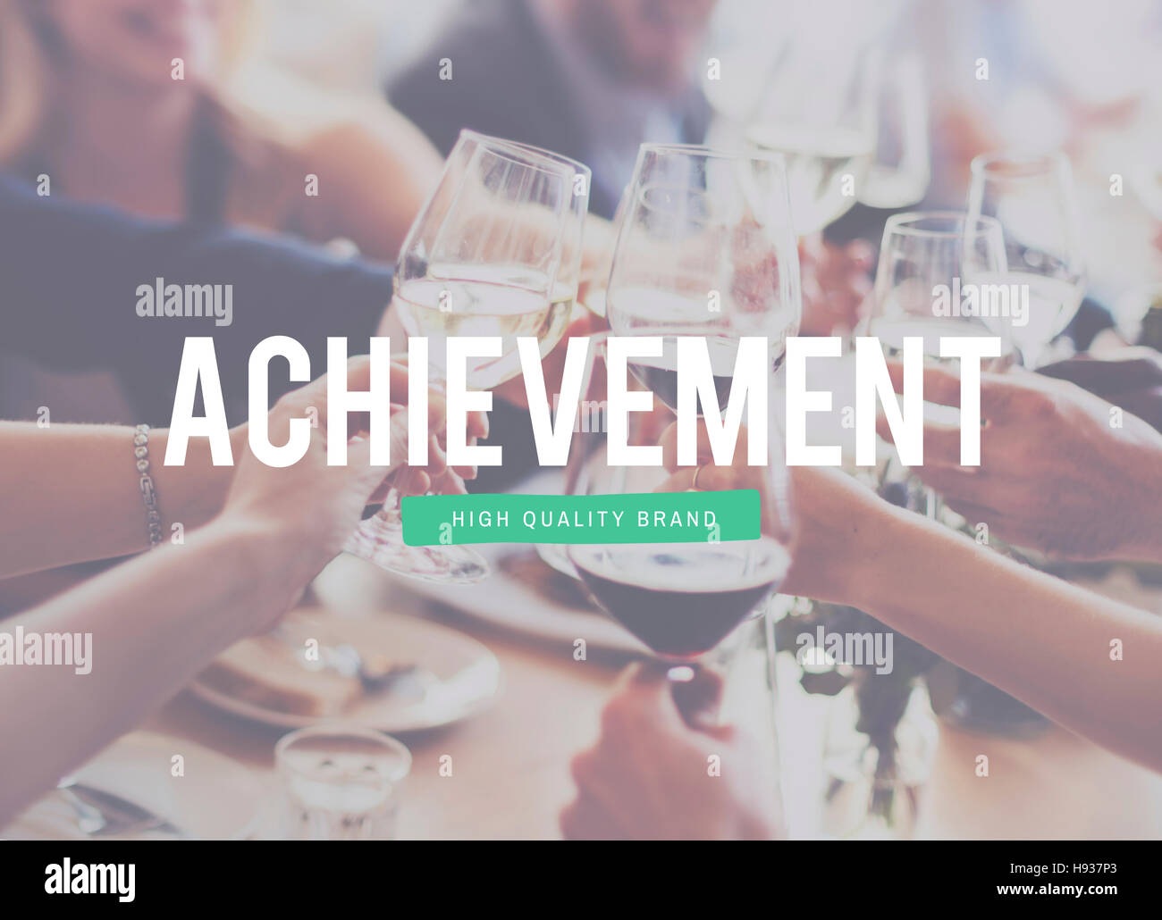 Achievement Accomplishment Motivation Goal Success Concept Stock Photo ...