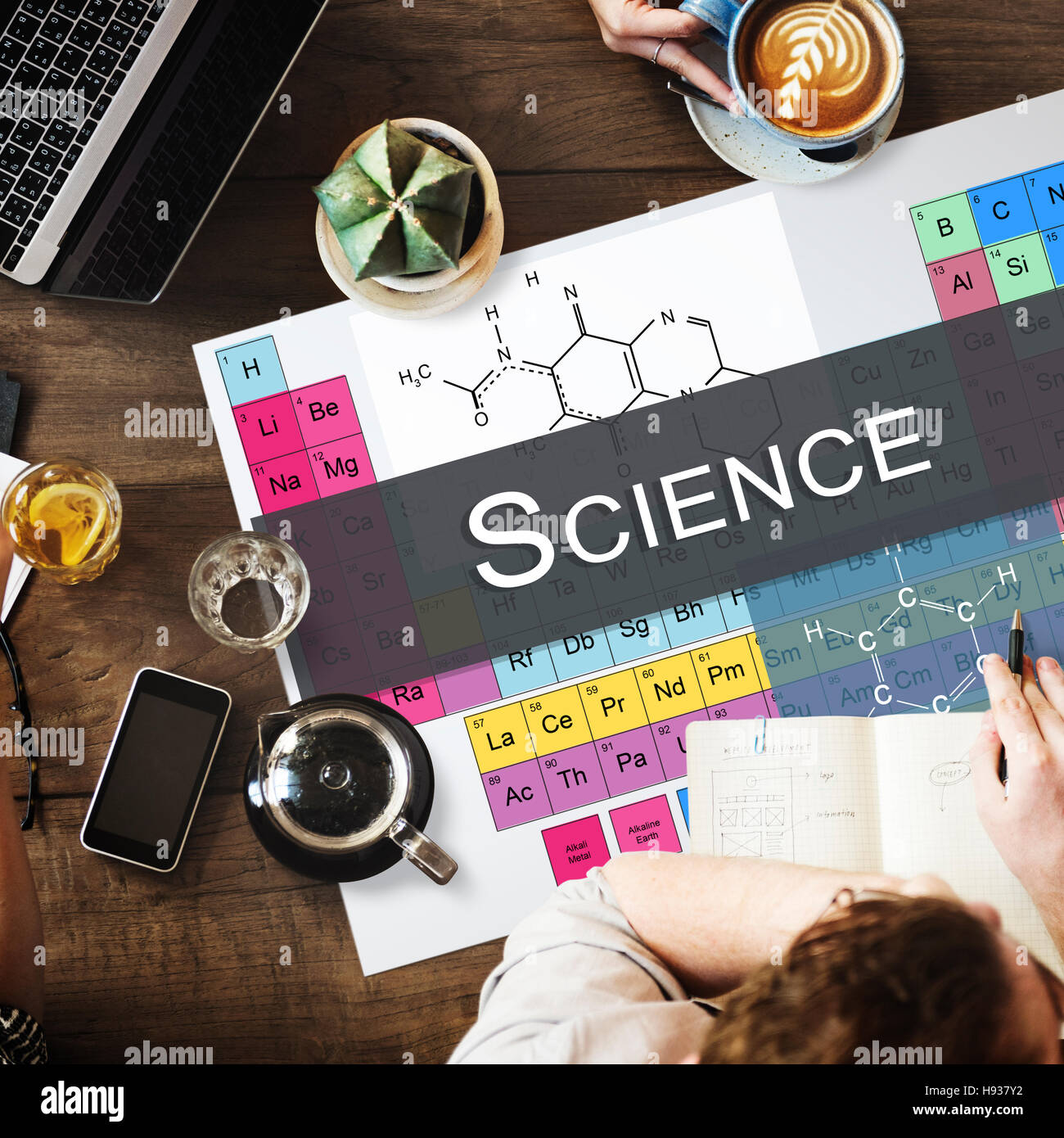 Chemical Bonding Experiment Research Science Table of Elements Concept ...