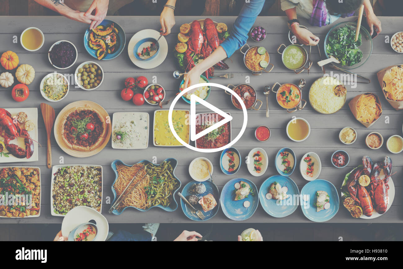 Play Button Icon Multimedia Start Beginning Playing Concept Stock Photo ...