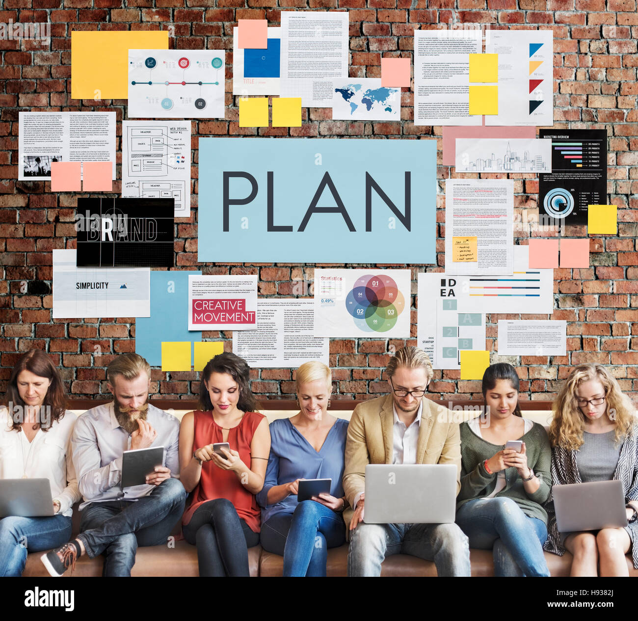 Plan Planning Process Solution Strategy Concept Stock Photo - Alamy