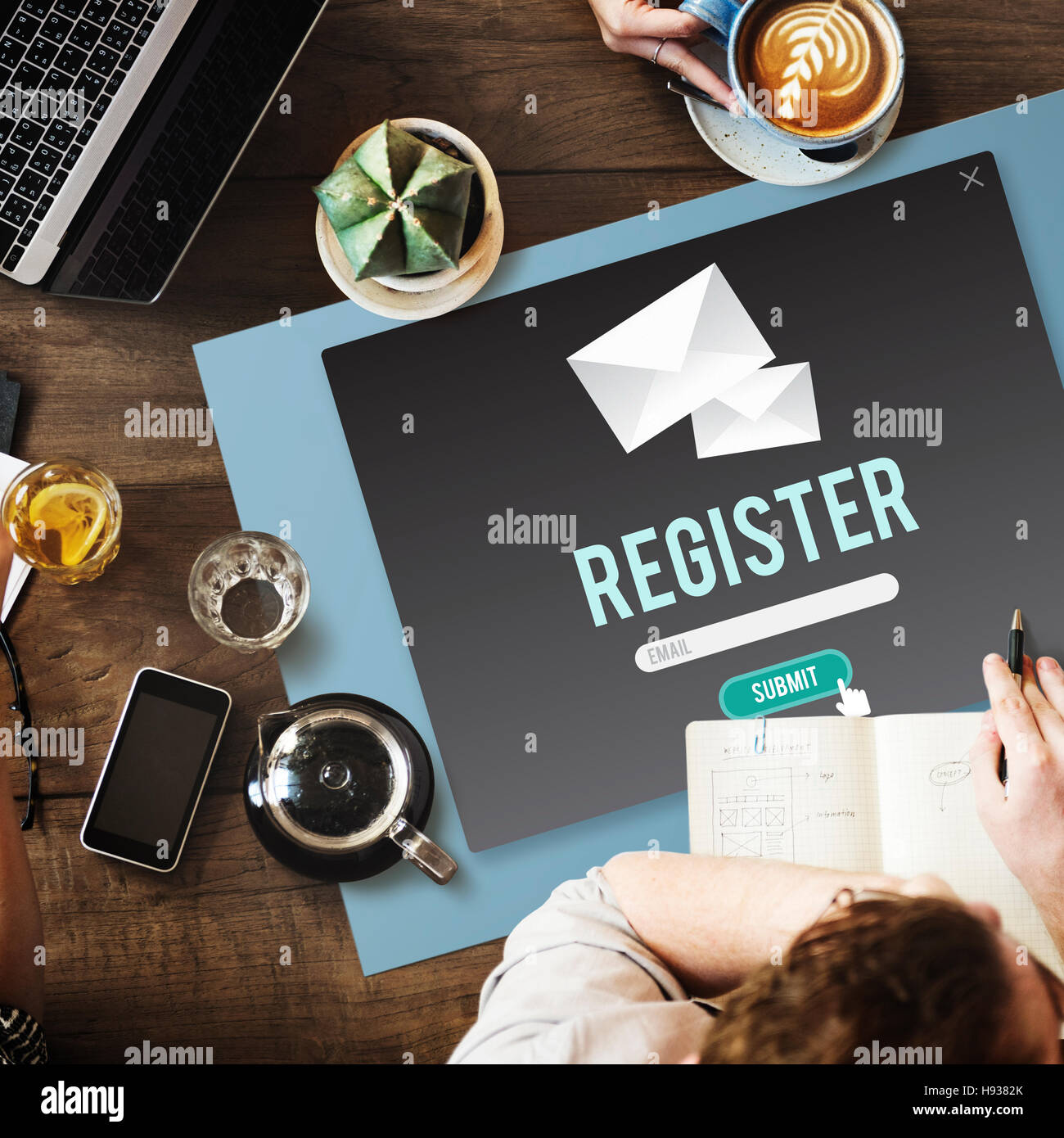 Register Apply Enlist Join Record Sign-Up Enter Concept Stock Photo - Alamy