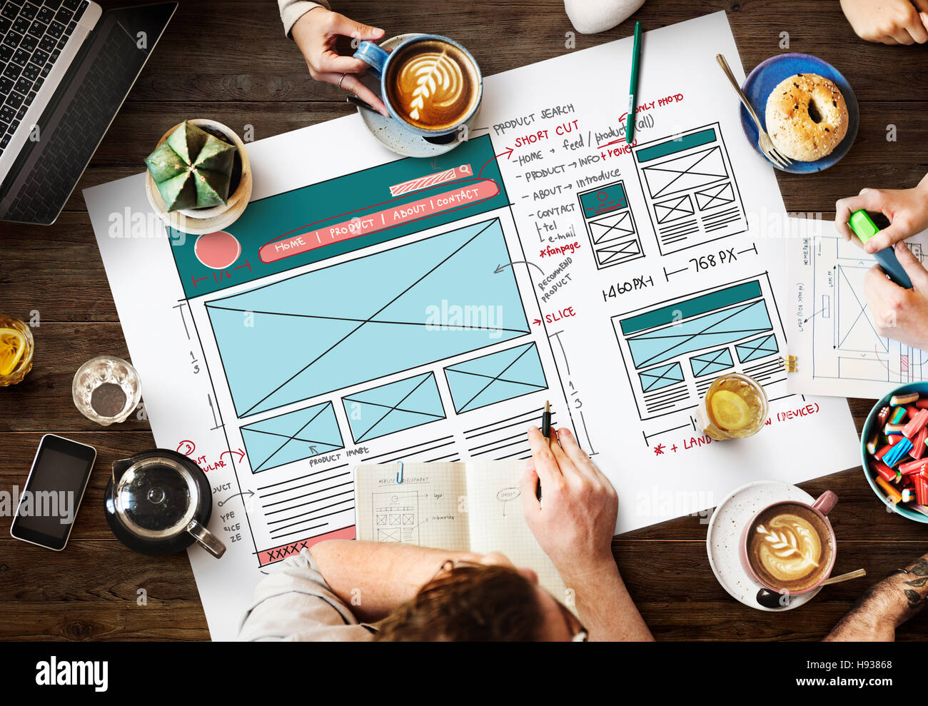 Printing out map hi-res stock photography and images - Alamy