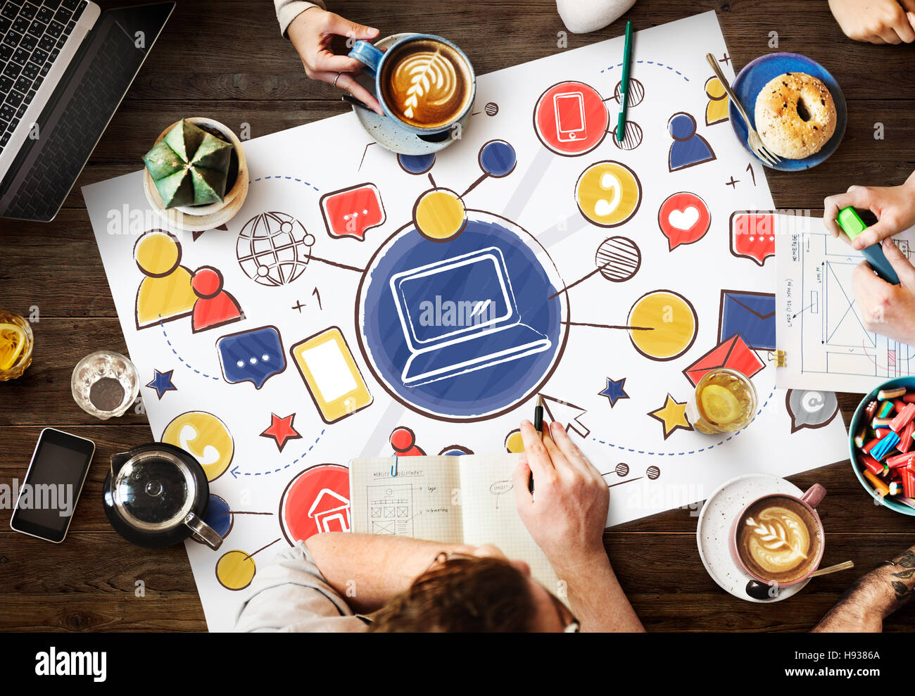 Connection Connecting Connect Connected Digital Concept Stock Photo - Alamy