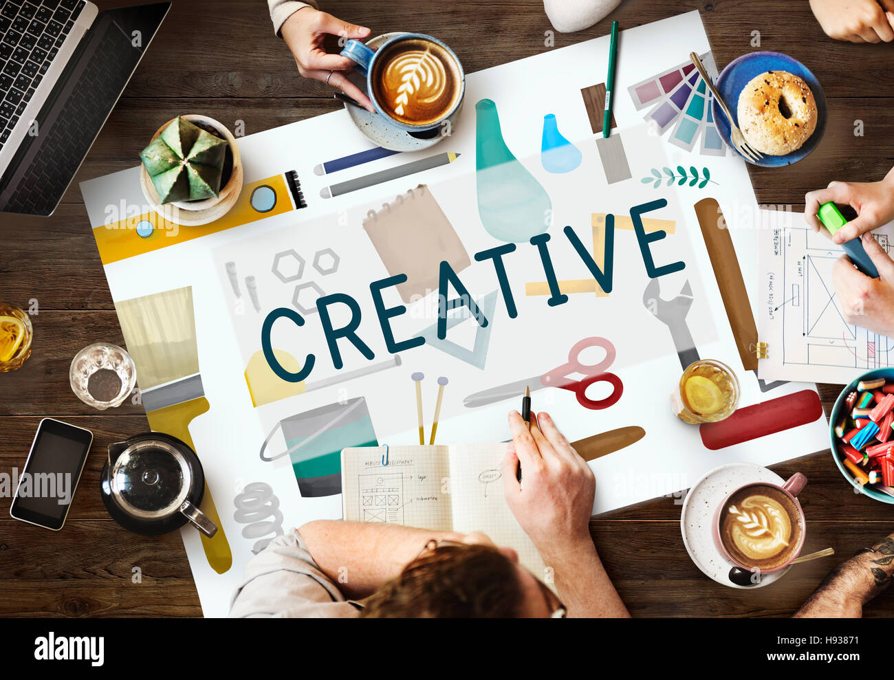 Creative Creativity Inspire Ideas Innovation Concept Stock Photo - Alamy