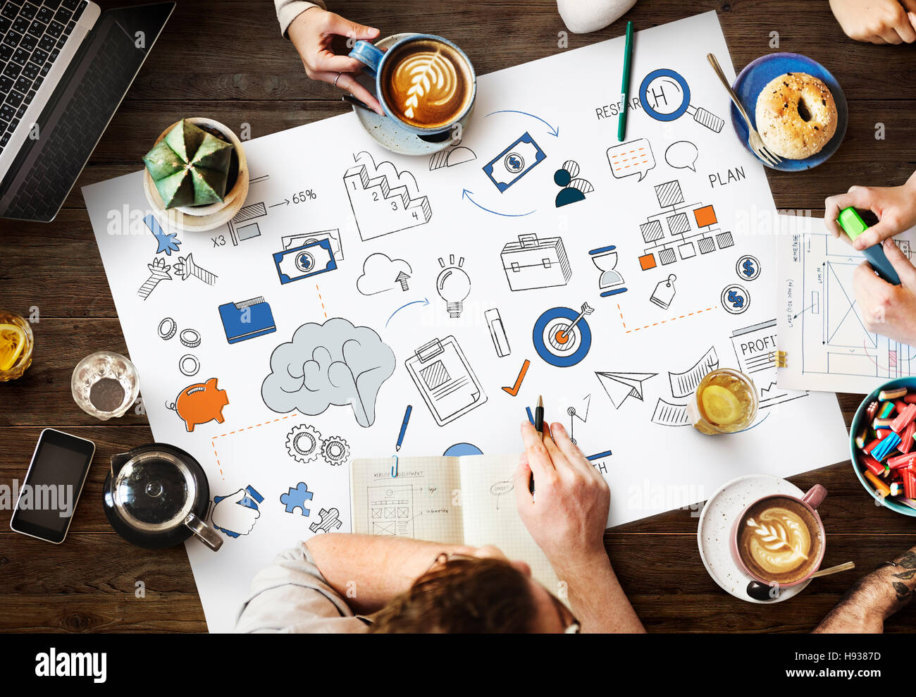 Business Corporation Target Success Growth Concept Stock Photo - Alamy