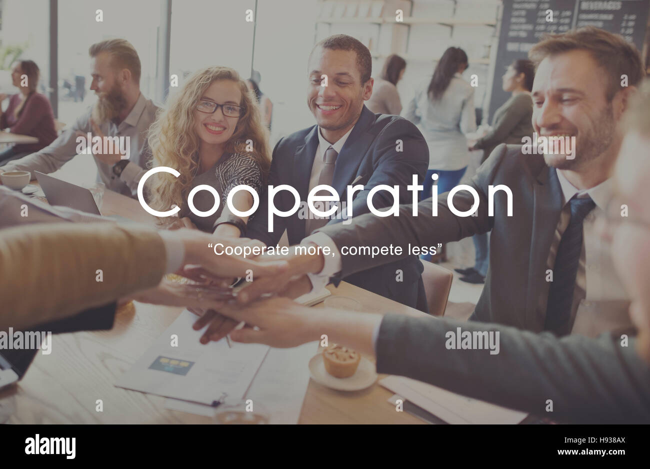 Cooperation Agreement Alliance Company Union Concept Stock Photo - Alamy