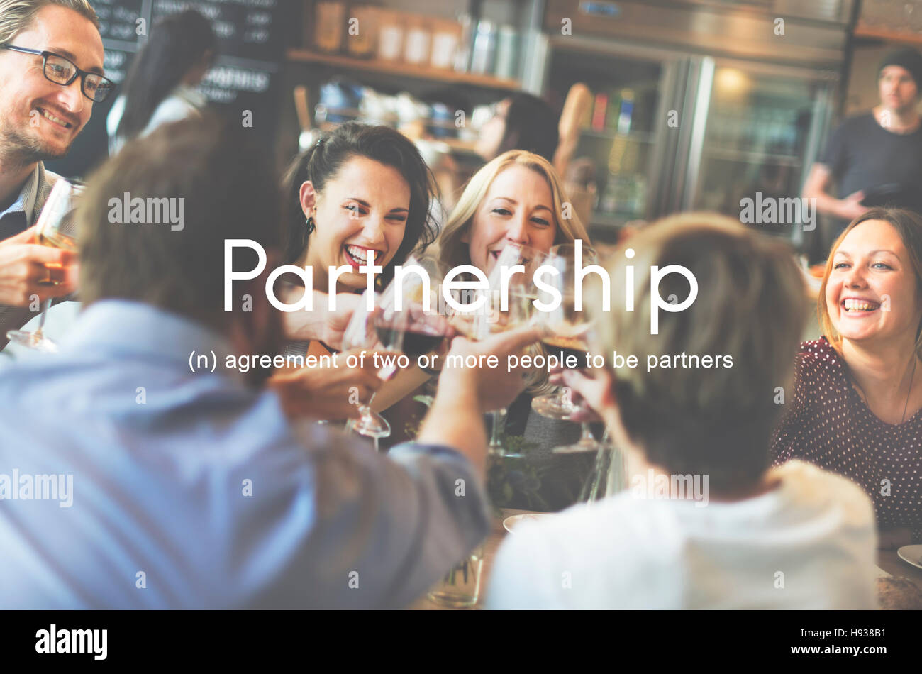 Partnerhsip Agreement Business Collaboration Concept Stock Photo - Alamy