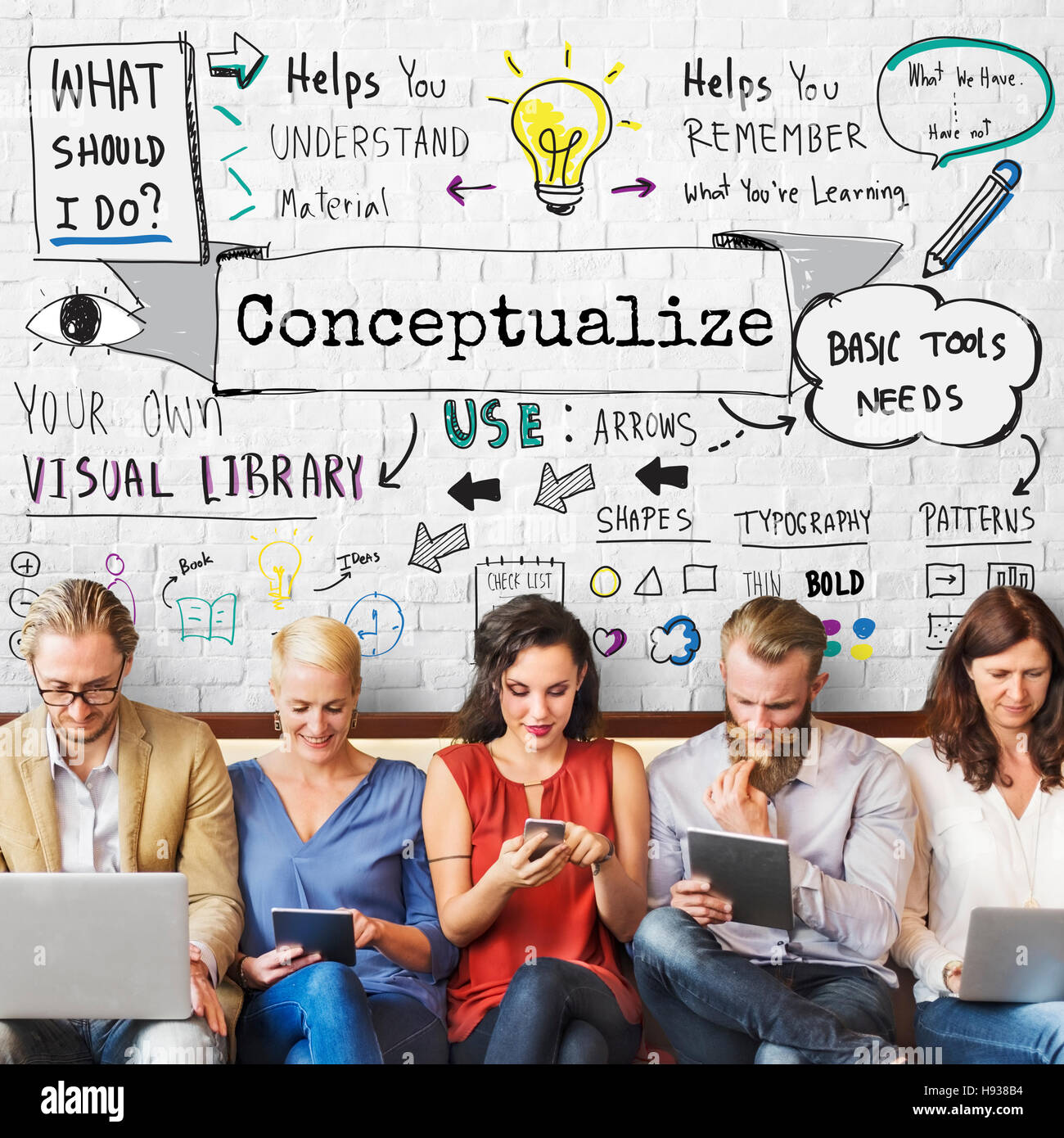 Conception Conceptual Conceptualize Ideas Plan Concept Stock Photo - Alamy