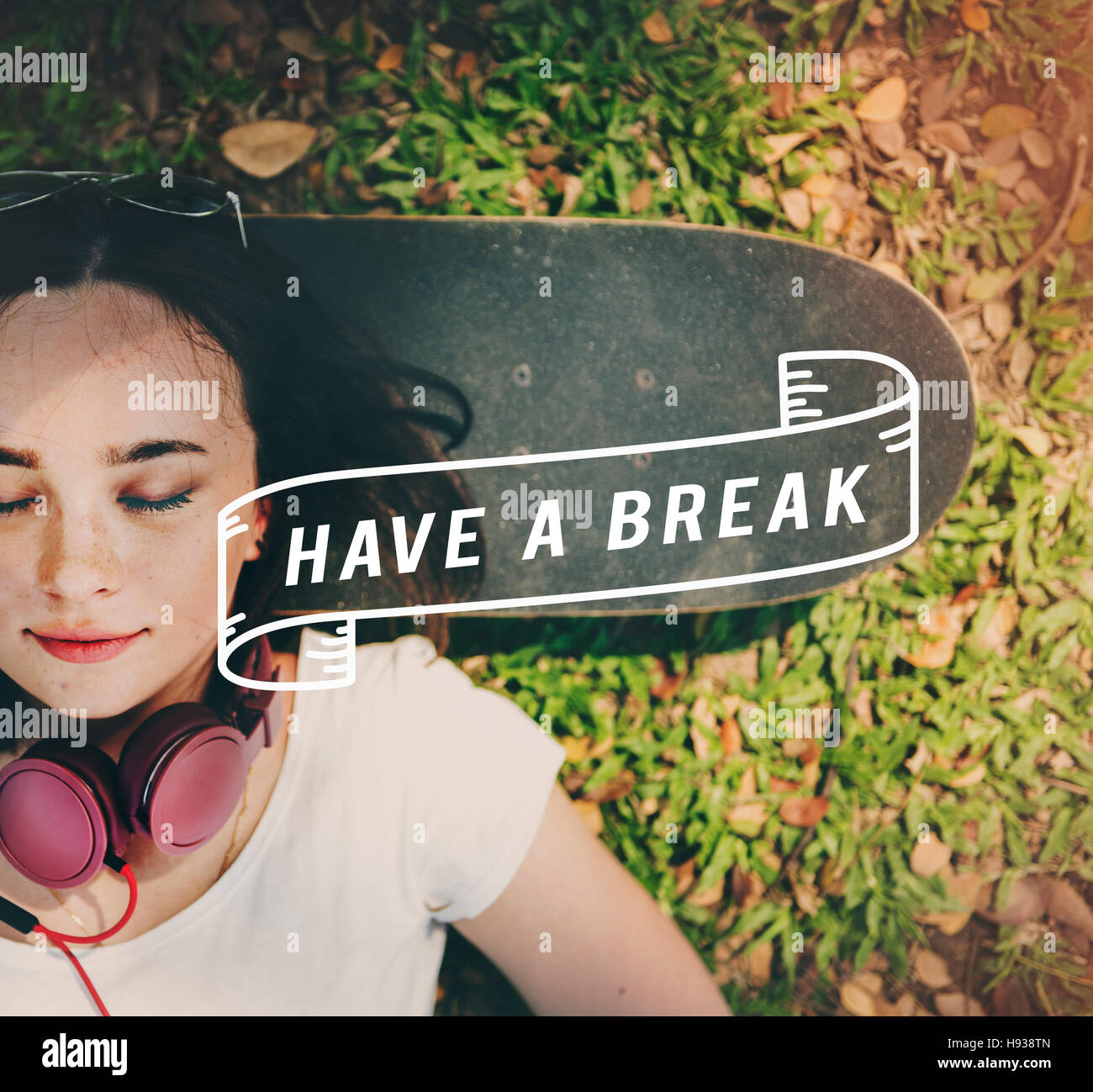 Have A Break Relaxation Stop Resting Concept Stock Photo - Alamy