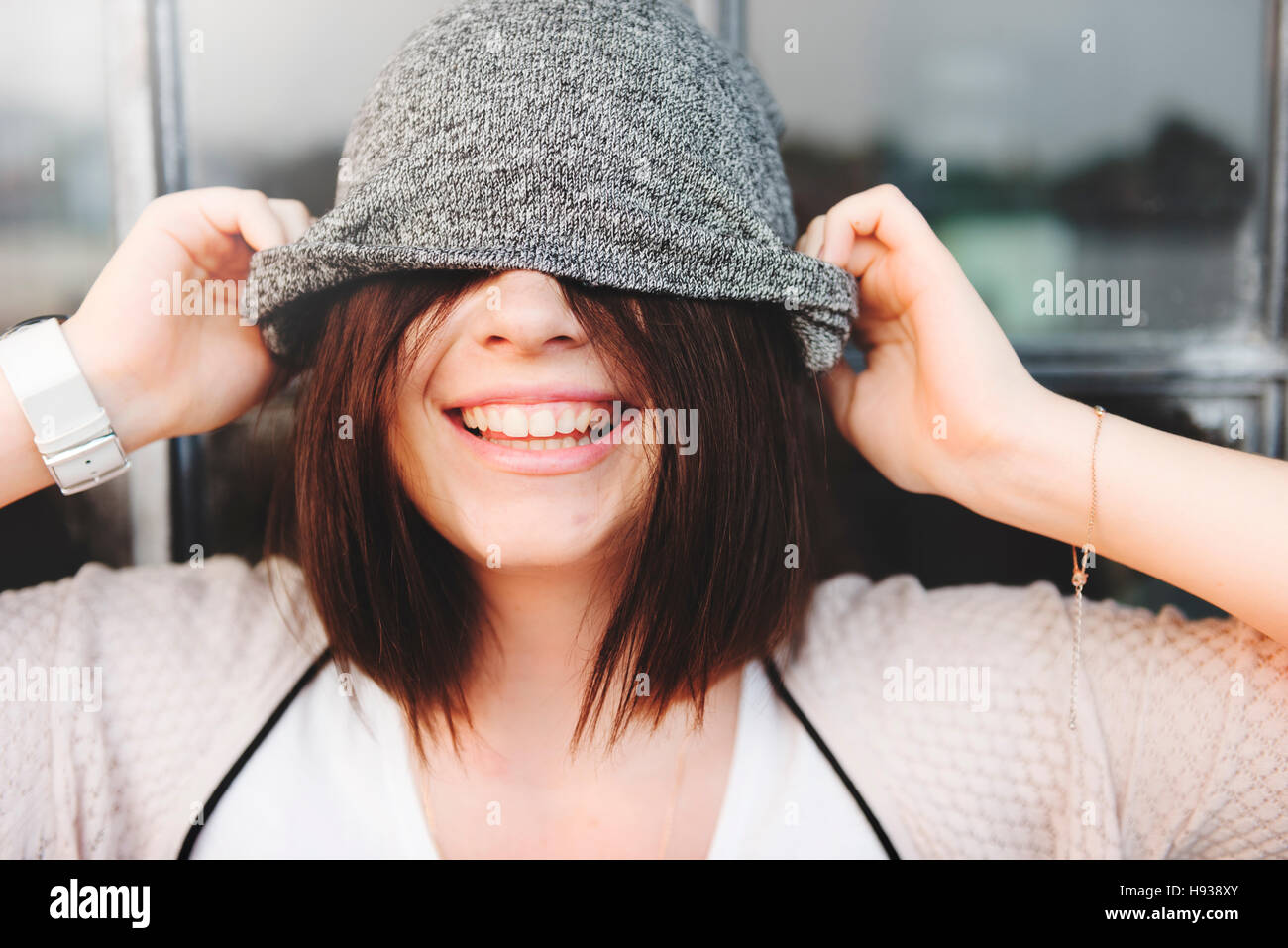 Attractive Beautiful Energy Enjoyment Exercise Concept Stock Photo - Alamy