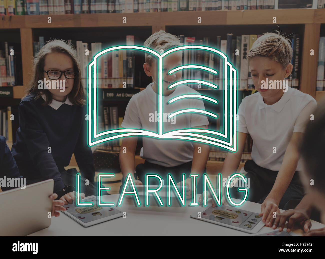 Technology Education Knowledge Lesson Concept Stock Photo - Alamy