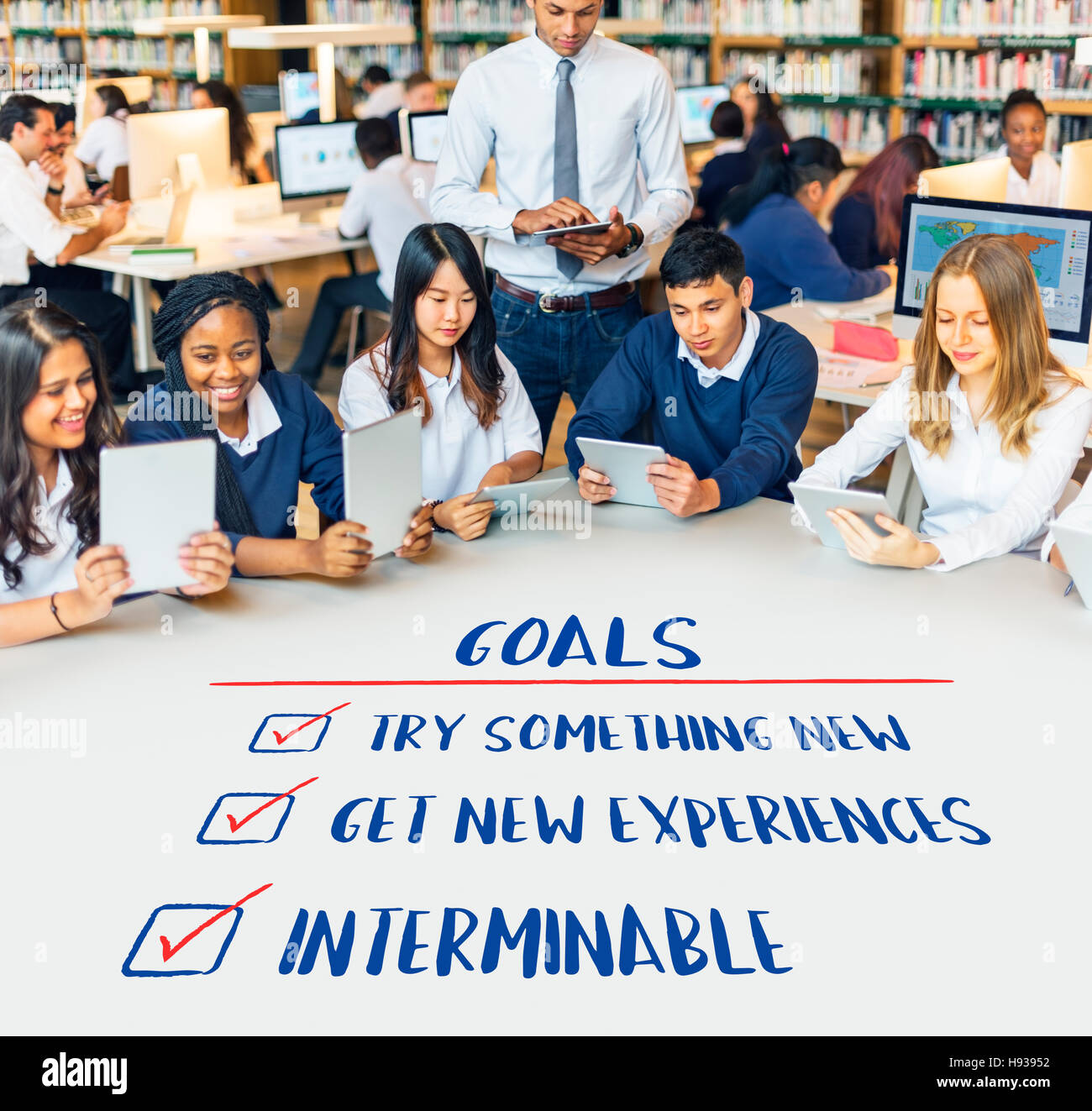 Goal Explore Aim Ambition Inspire Concept Stock Photo - Alamy