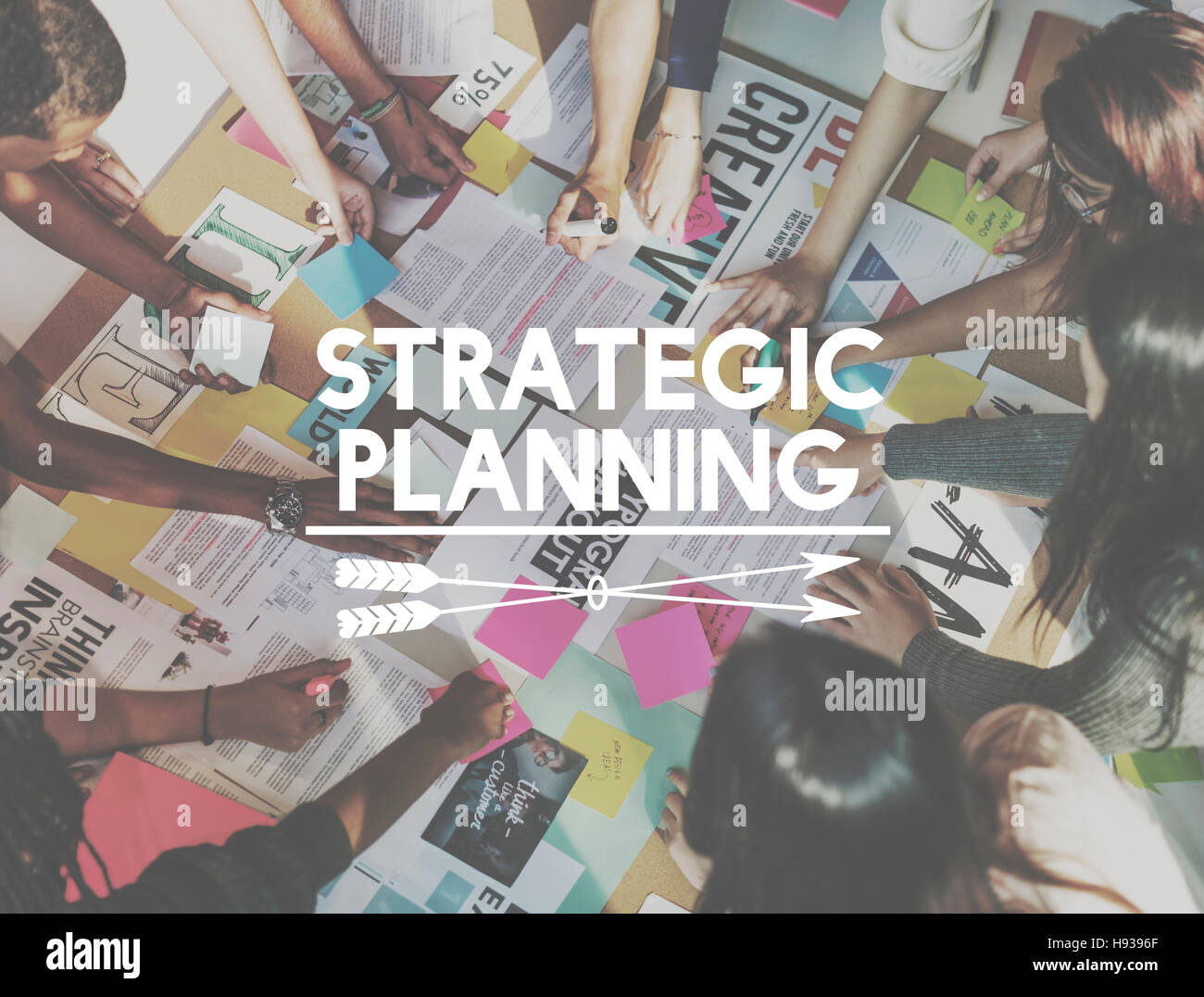 Strategy Analysiss Planning Motivation Team Concept Stock Photo - Alamy