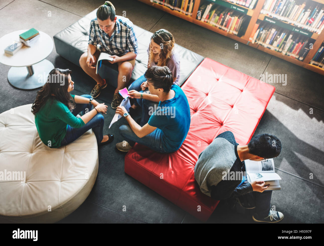 Classmate Classroom Sharing International Friend Concept Stock Photo ...