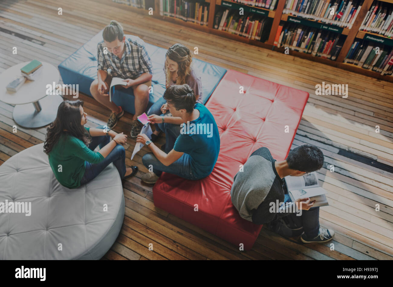 Classmate Classroom Sharing International Friend Concept Stock Photo ...
