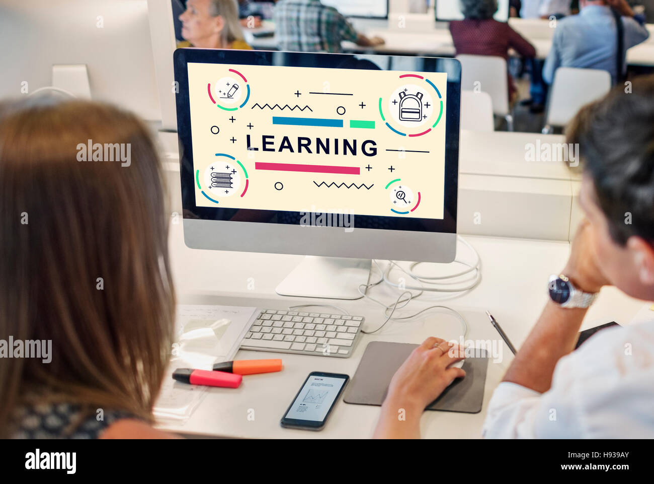 Education Lesson Learn Study Student Concept Stock Photo - Alamy