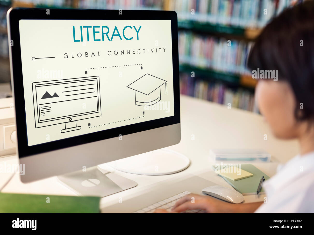 Education Global Connectivity Graphic Concept Stock Photo - Alamy