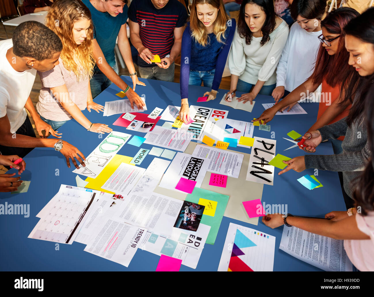 Student Classmate Friends Understanding Study Concept Stock Photo - Alamy