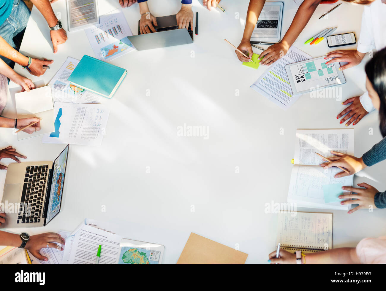 Student Classmate Friends Understanding Study Concept Stock Photo - Alamy