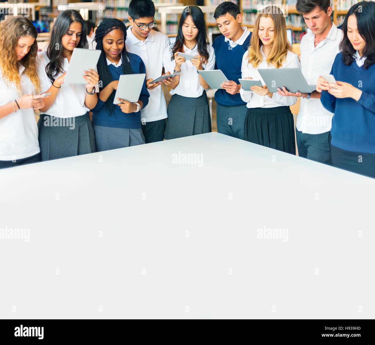 Student Classmate Friends Understanding Study Concept Stock Photo - Alamy