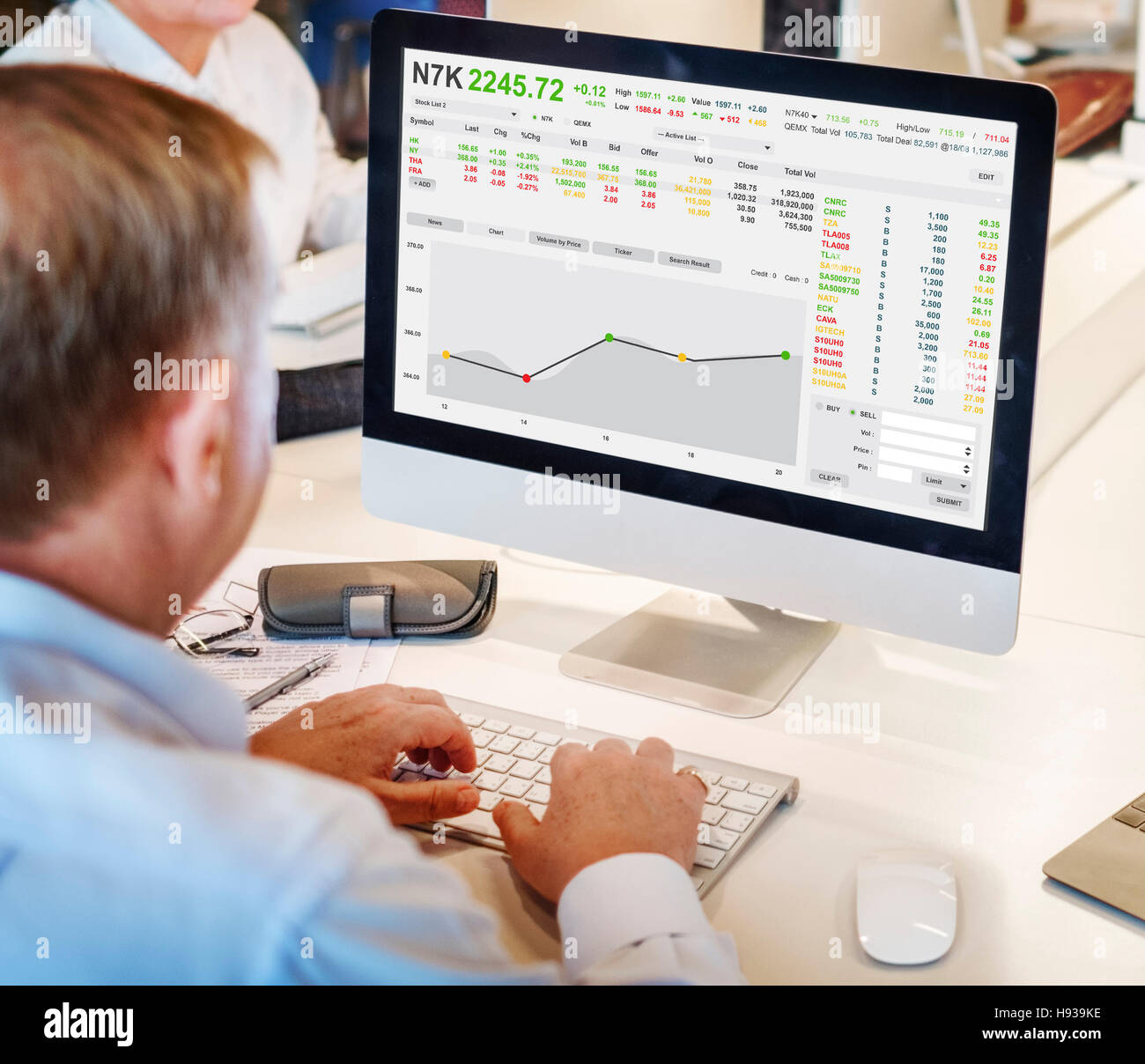 Stock Exchange Trading Forex Finance Graphic Concept Stock Photo - Alamy