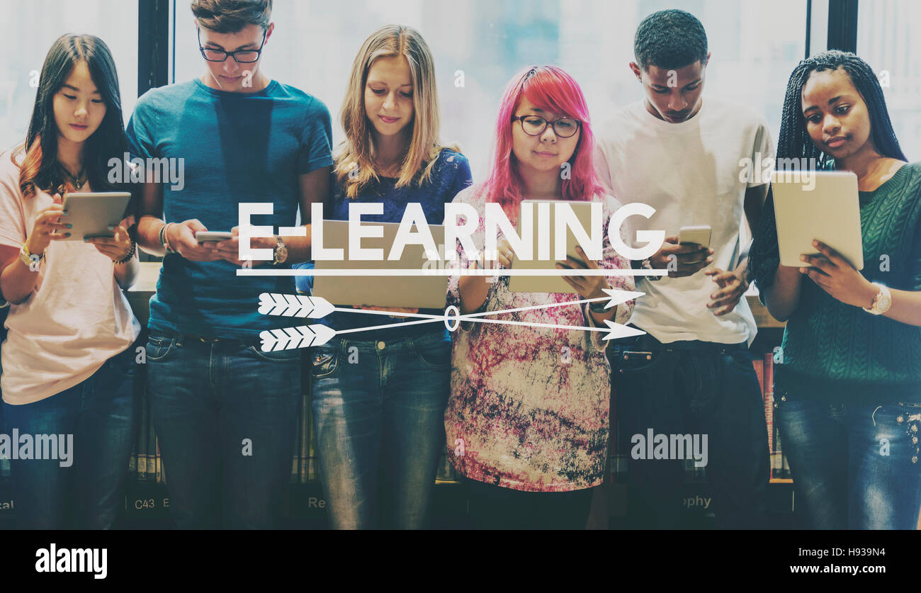 E-learning Education Technology Studying Concept Stock Photo - Alamy E-learning Education Technology Studying Concept Stock Photo - Alamy