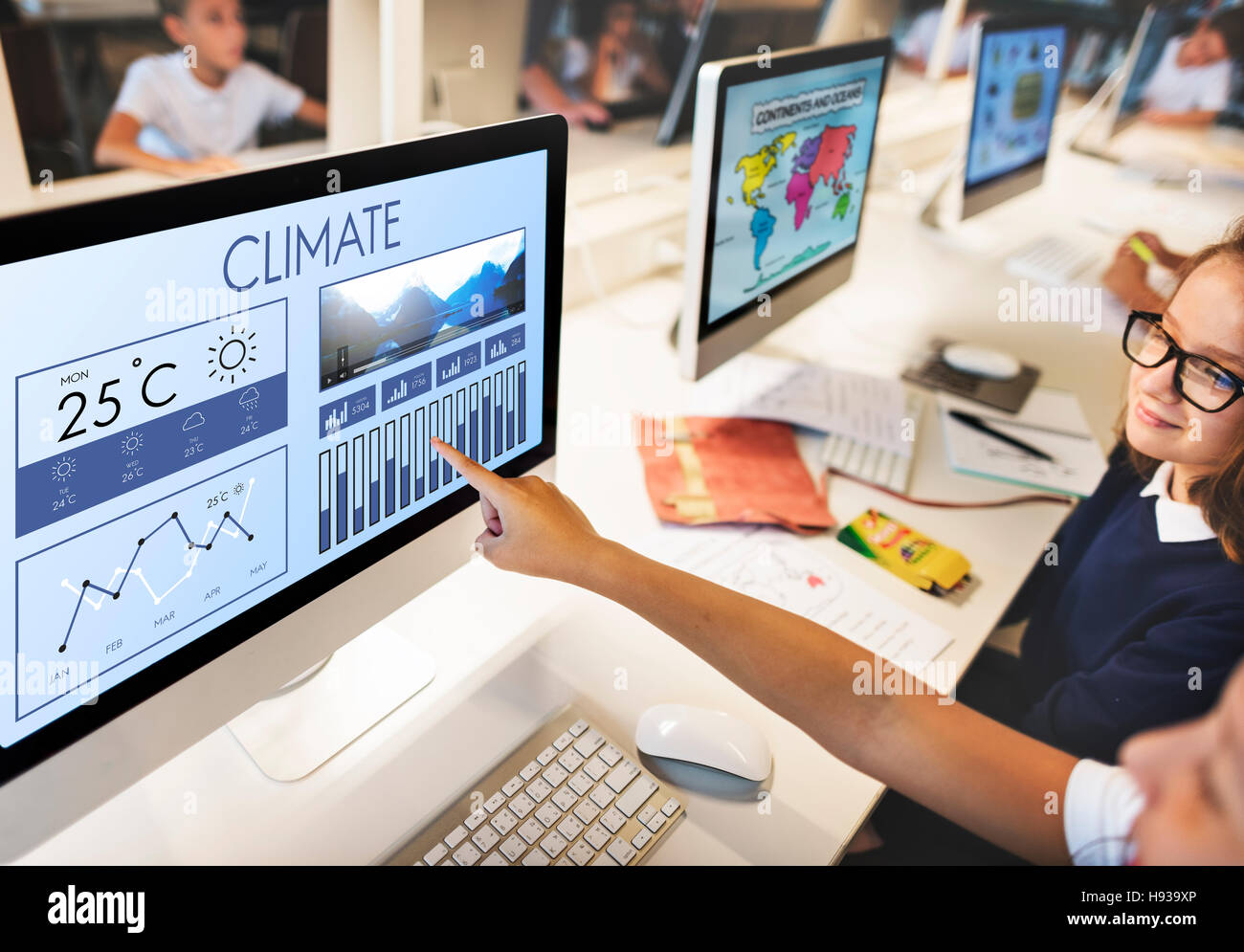 Weather Condition News Report Climate Forecasting Meteorology ...