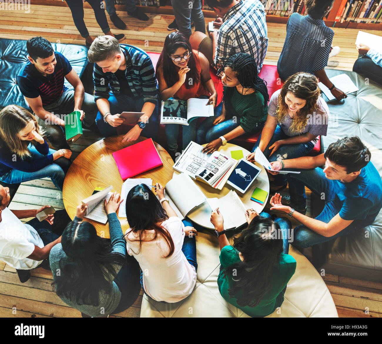 Brainstorming Class Coaching Discussion Learning Concept Stock Photo ...