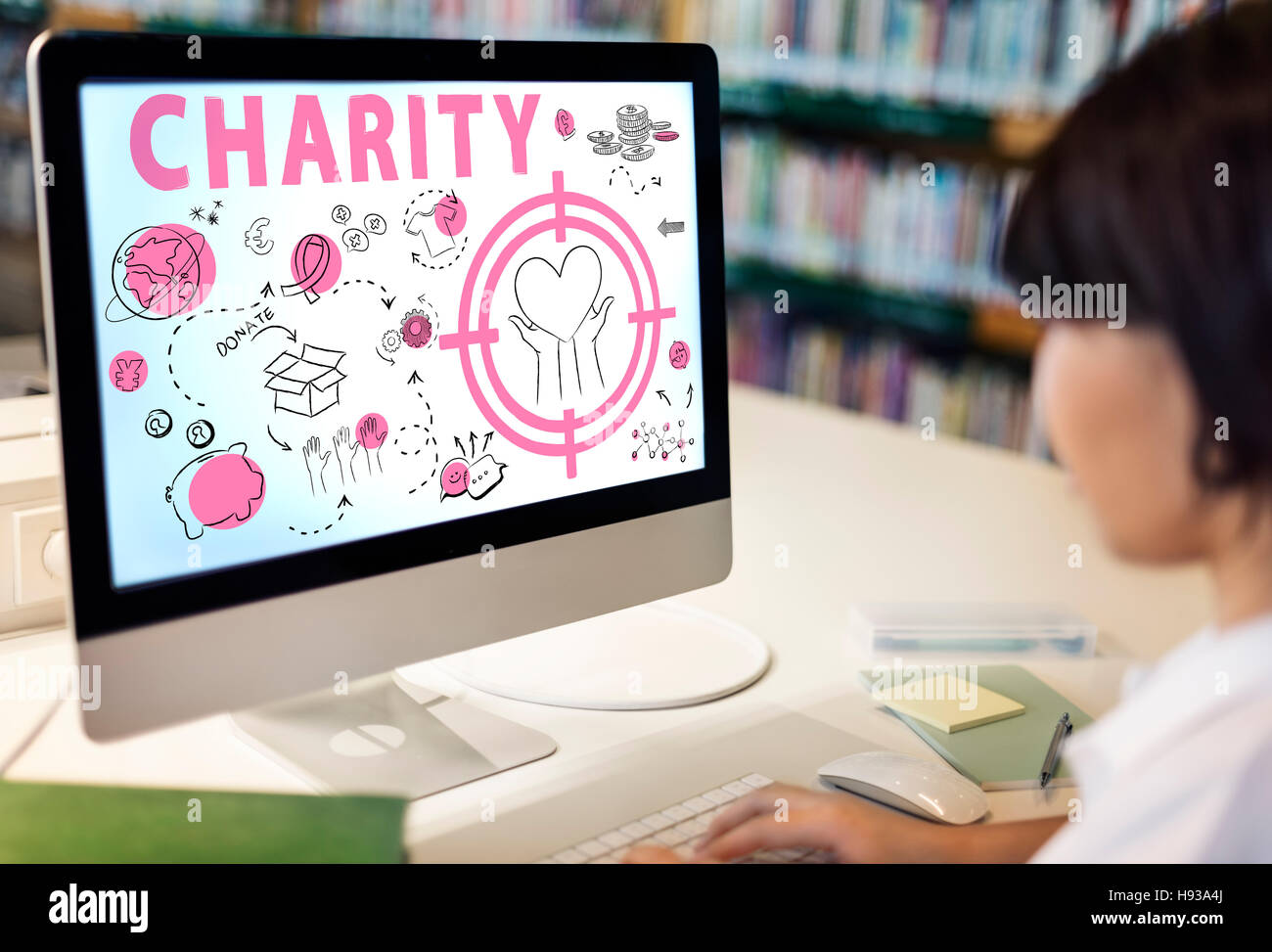 Charity Aid Donation Awareness Concept Stock Photo - Alamy