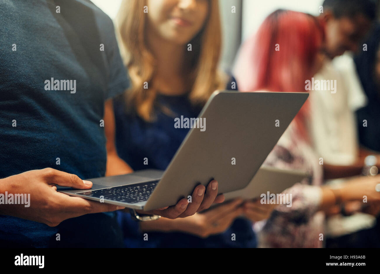 Digital Library Corporate Networking Technology Concept Stock Photo - Alamy