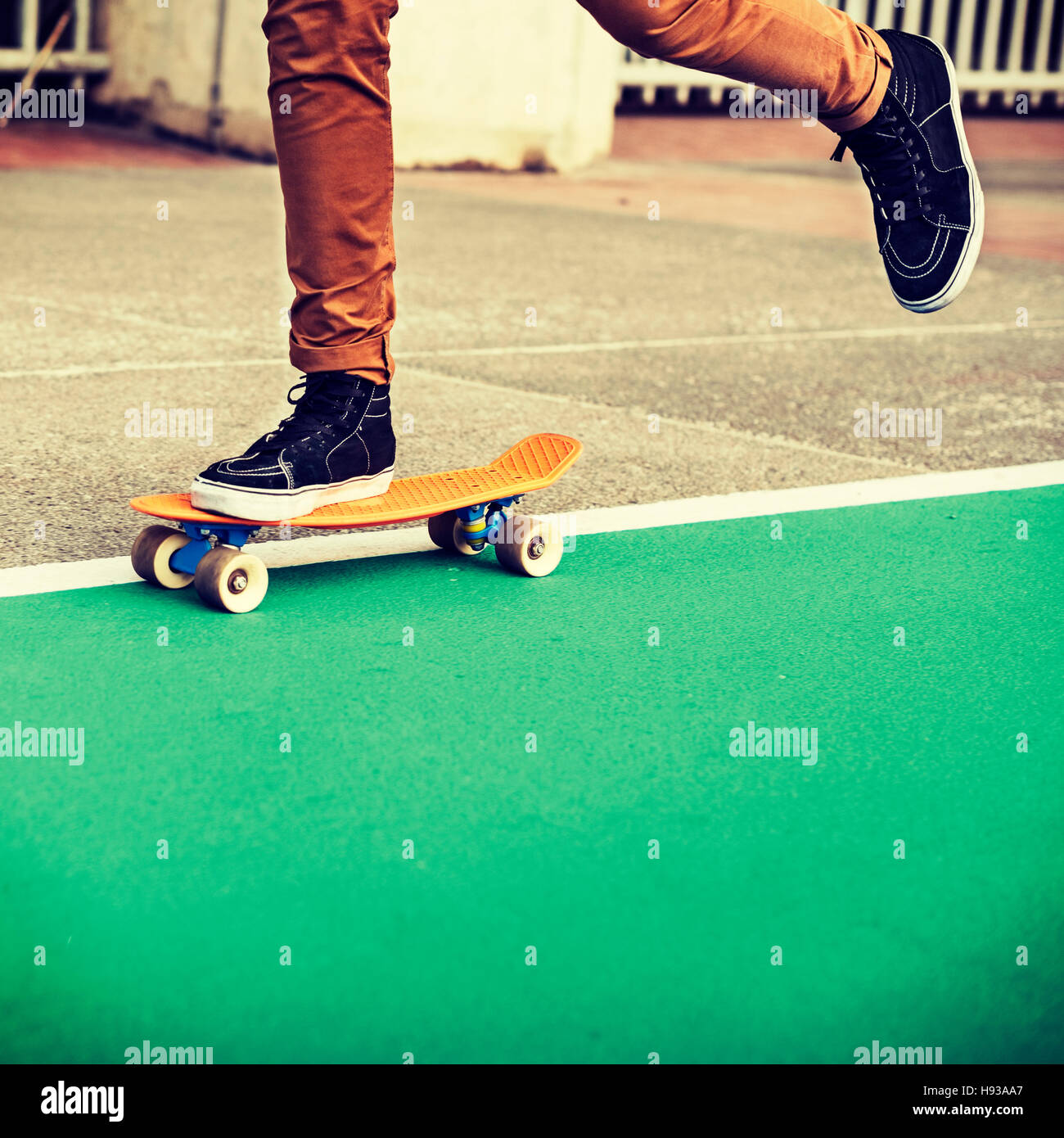 Skateboard Extreme Sport Skater Park Recreational Activity Concept ...