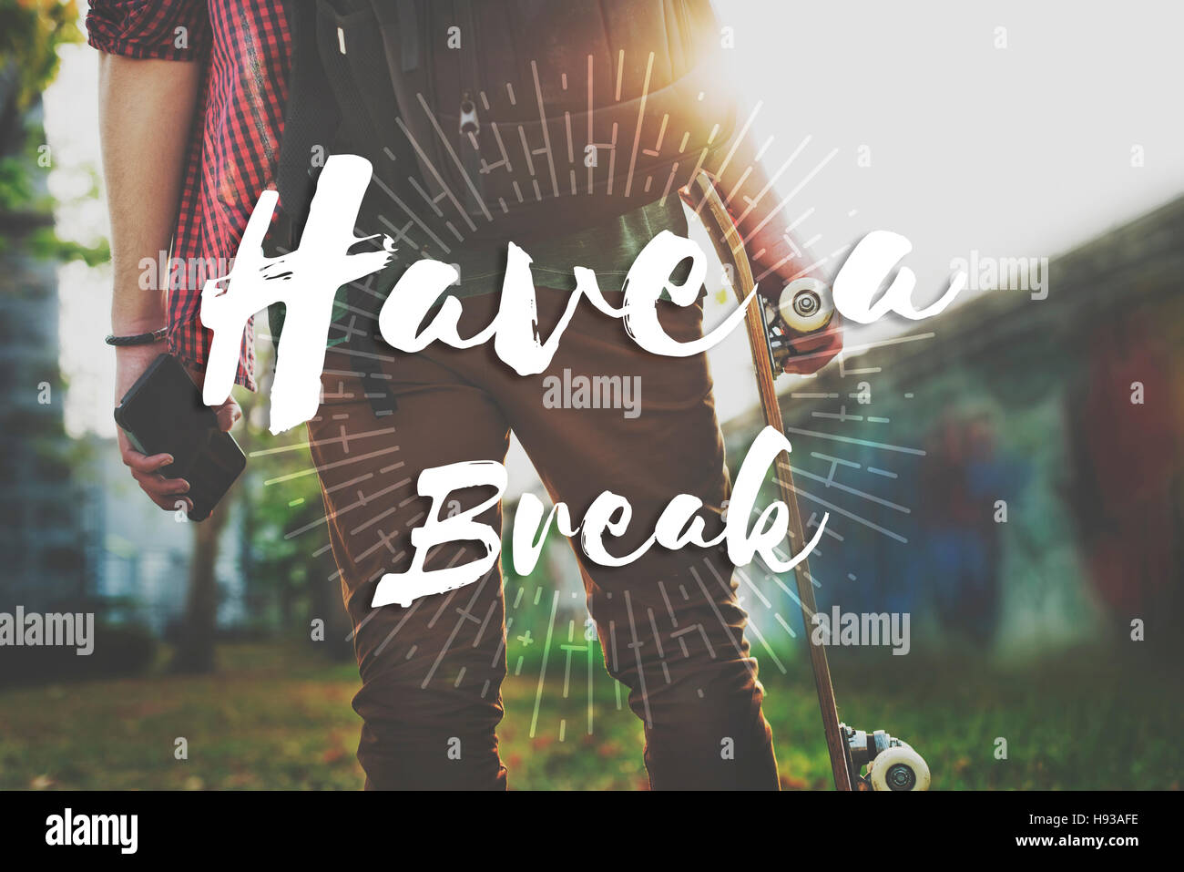 Have a Break Recess Cessation Relaxation Relief Rest Concept Stock ...