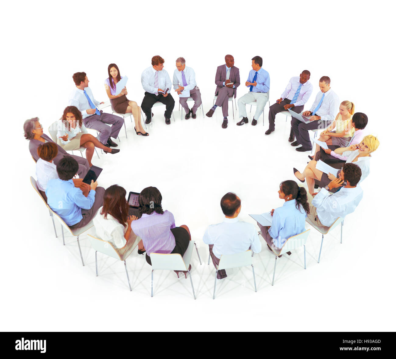 International Business Meeting Communication Team Concept Stock Photo ...