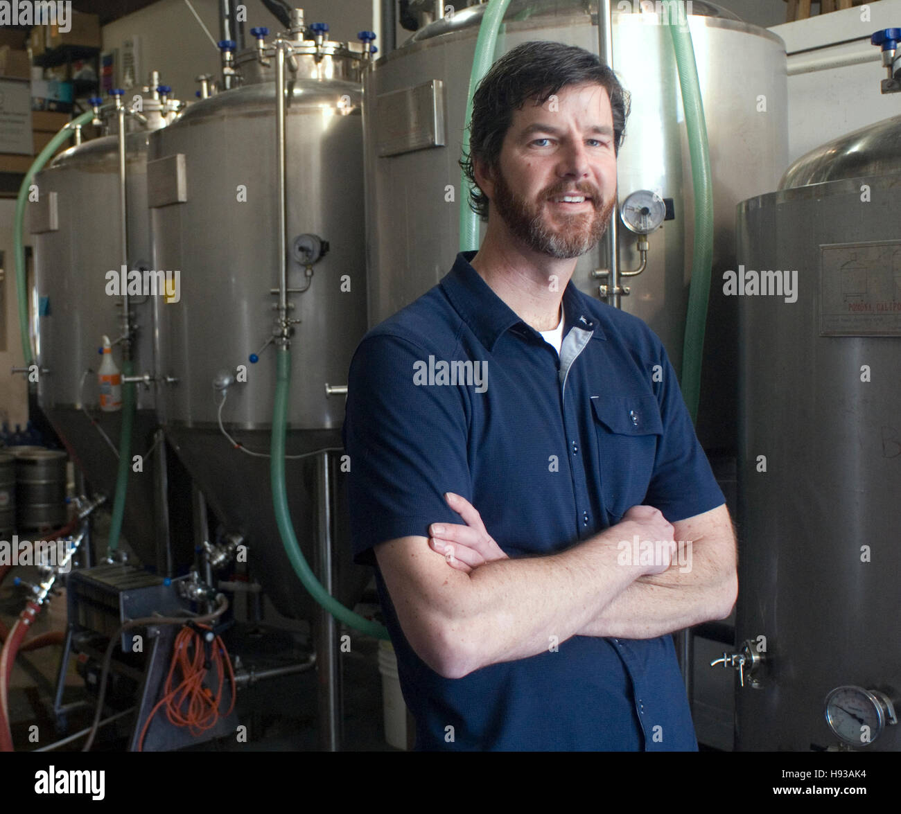 Matt Cutter, one of three foundersof Upslope Brewery Stock Photo - Alamy