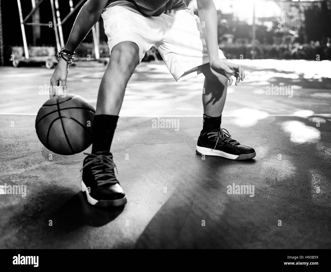 Basketball Player Sport Gaming Tactics Concept Stock Photo - Alamy