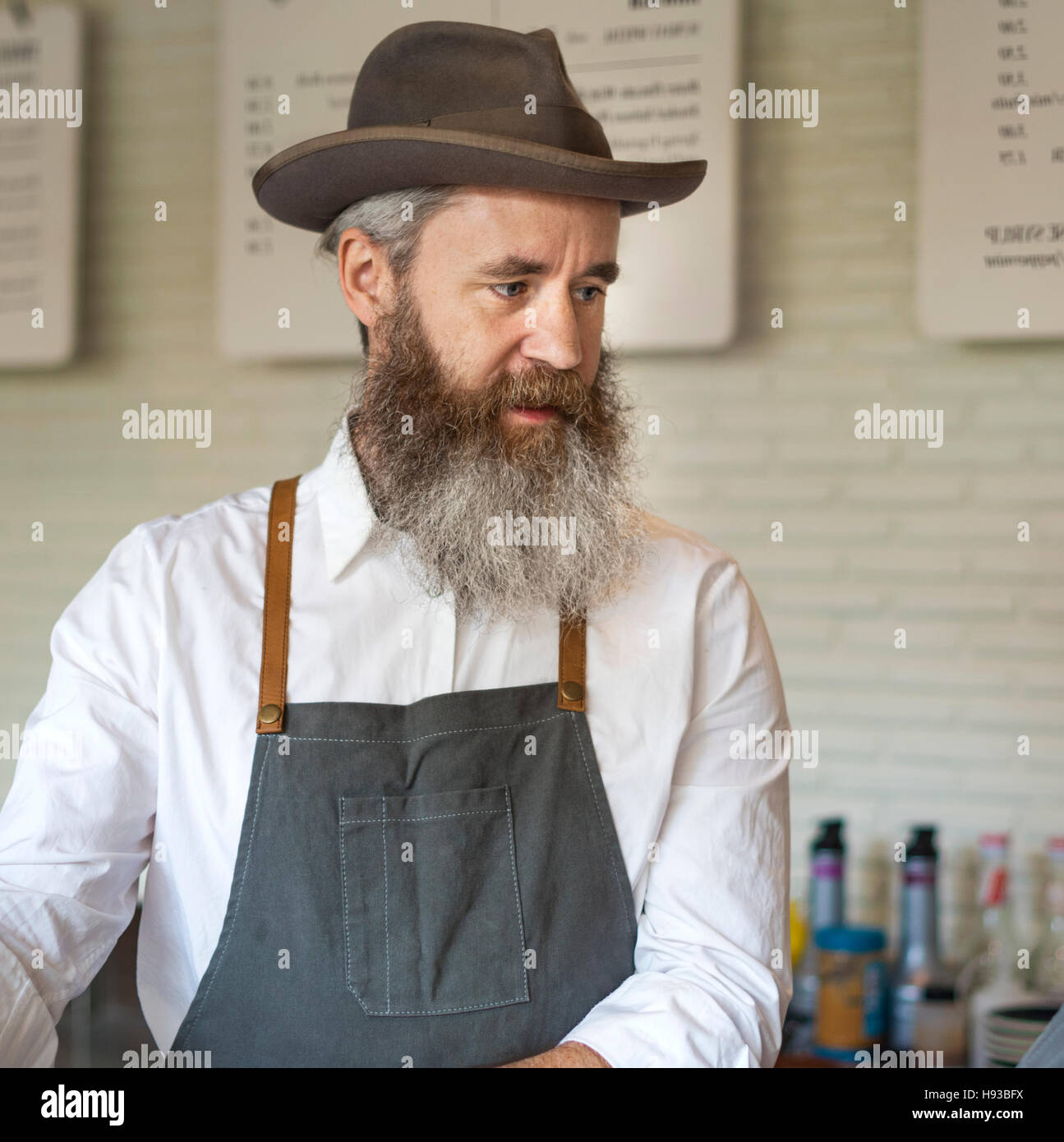 Coffee Cafe Professional Steam Uniform Appliance Concept Stock Photo ...