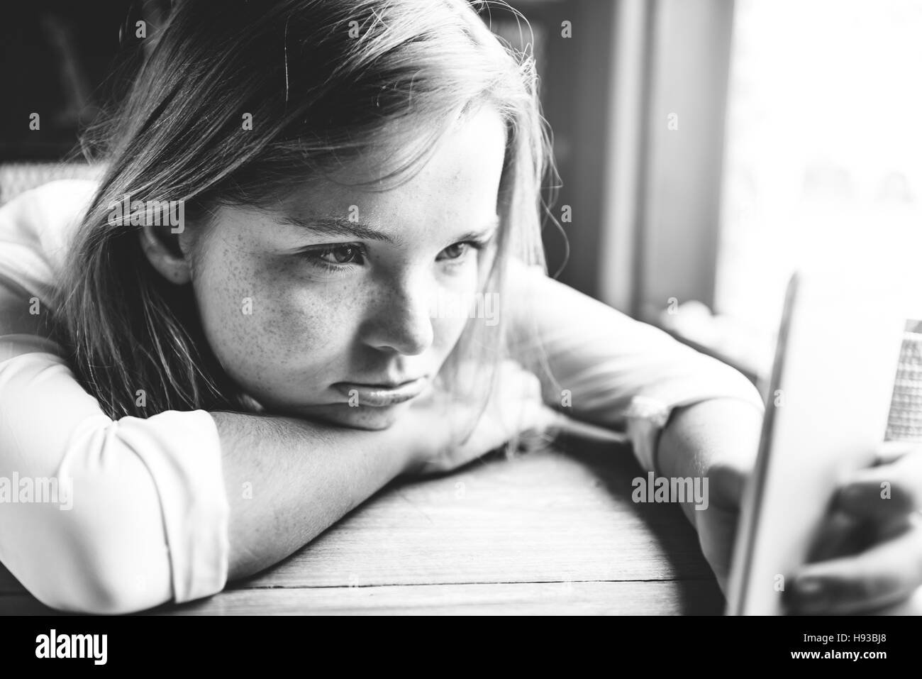 Boring lifestyle Black and White Stock Photos & Images - Alamy