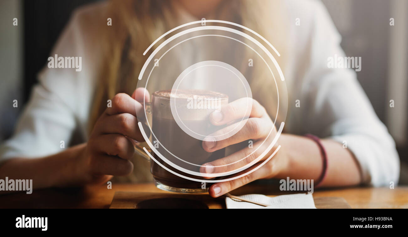 Banner Advertise Copy-Space Message Template Concept Stock Photo - Alamy