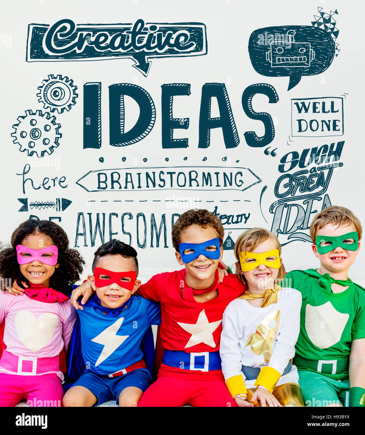 Ideas Inspire Creative Thinking Motivation Concept Stock Photo - Alamy