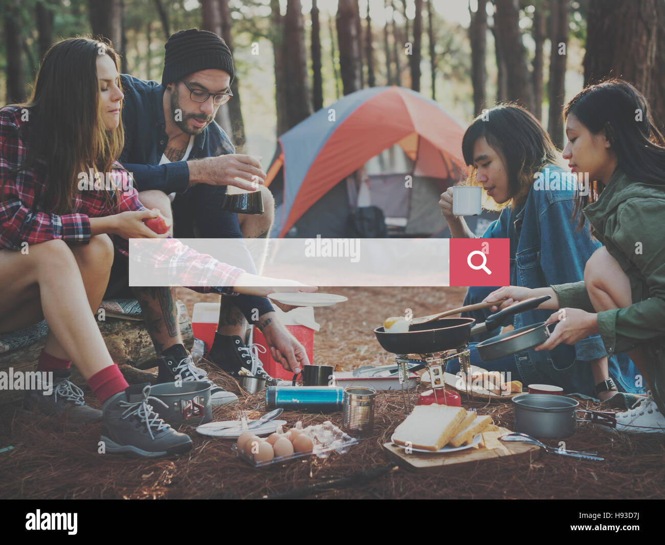 Discover Exploration Connection Searching Finding Concept Stock Photo ...